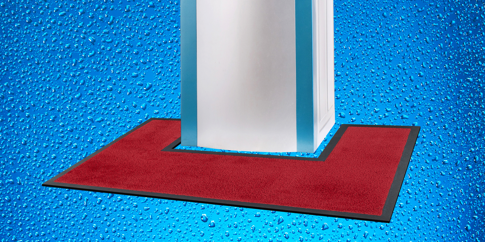 Water-Kooler Mat | Matting For Water Dispenser | Kleen-Tex — Kleen-Tex TH